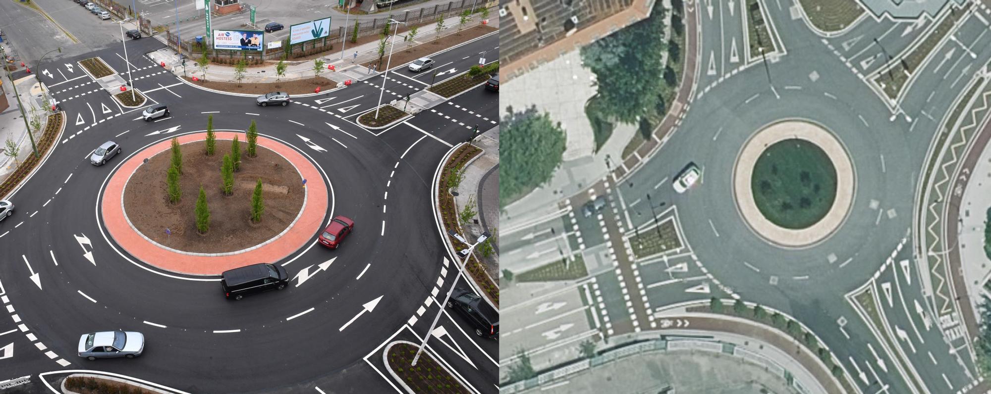 Cómo circular en las rotondas de A Coruña: Rotondas al estilo A Coruña