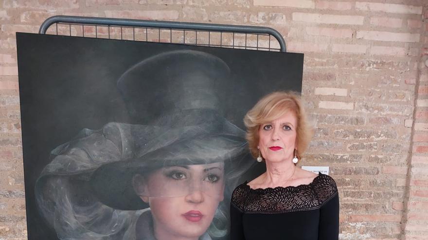 La obra de la pintora Teresa Roche se expone en Pina de Ebro