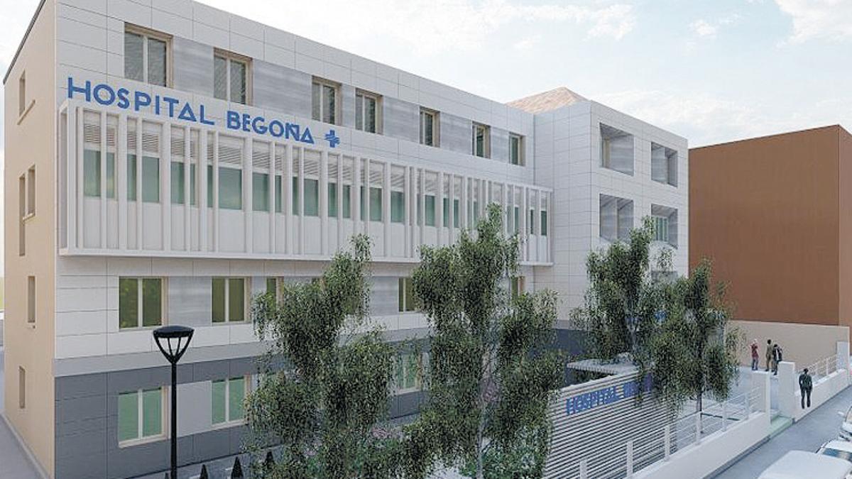 La nueva imagen del Hospital Begoña