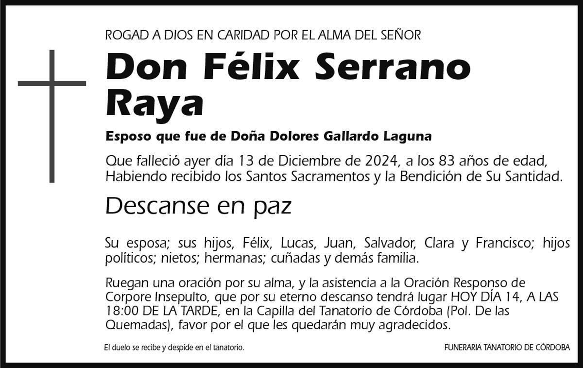 Félix Serrano Raya