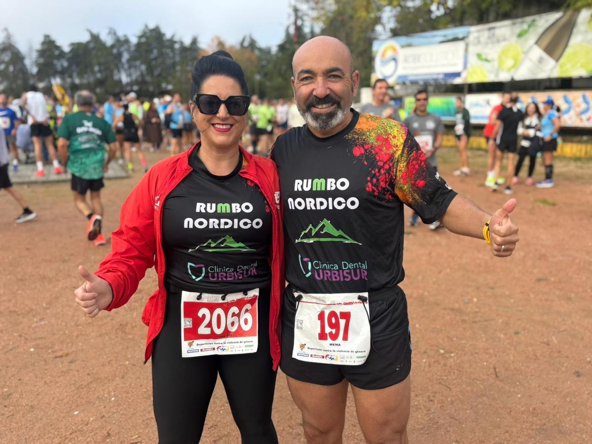 MEDIO MARATÓN ELVAS BADAJOZ | Jorge González y Mónica Gutiérrez ...