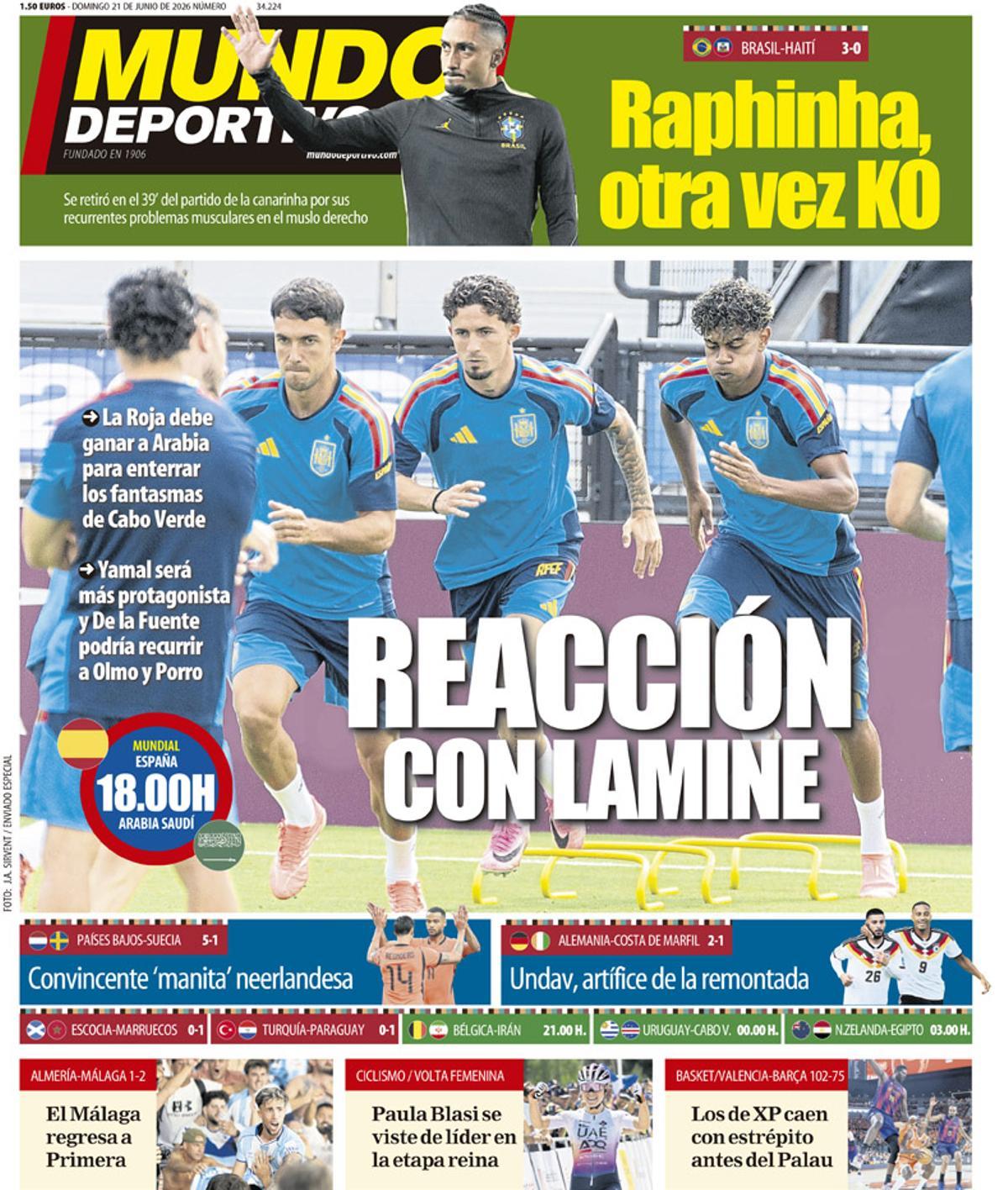 Estas son las portadas de la prensa deportiva de hoy