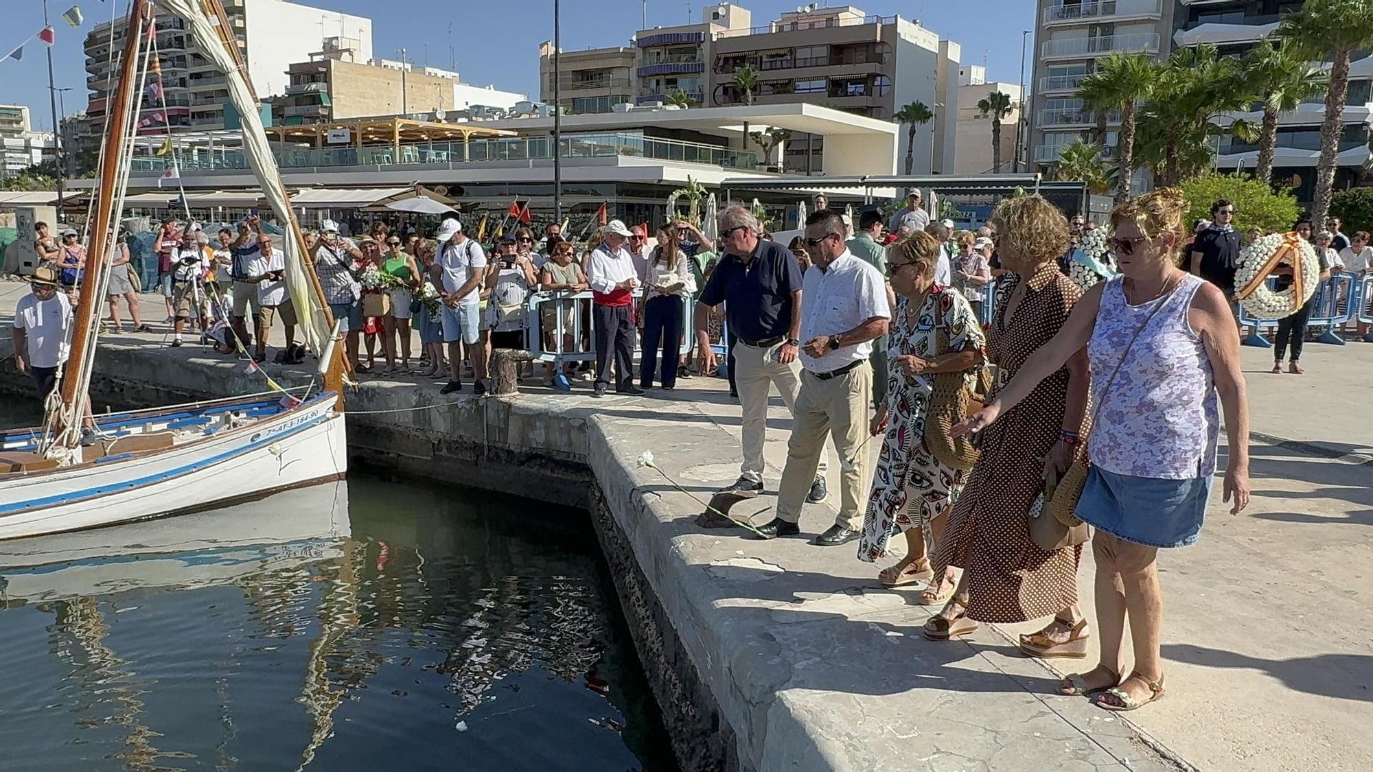 Festividad De La Virgen Del Carmen En Santa Pola Misa Y Ofrenda Floral