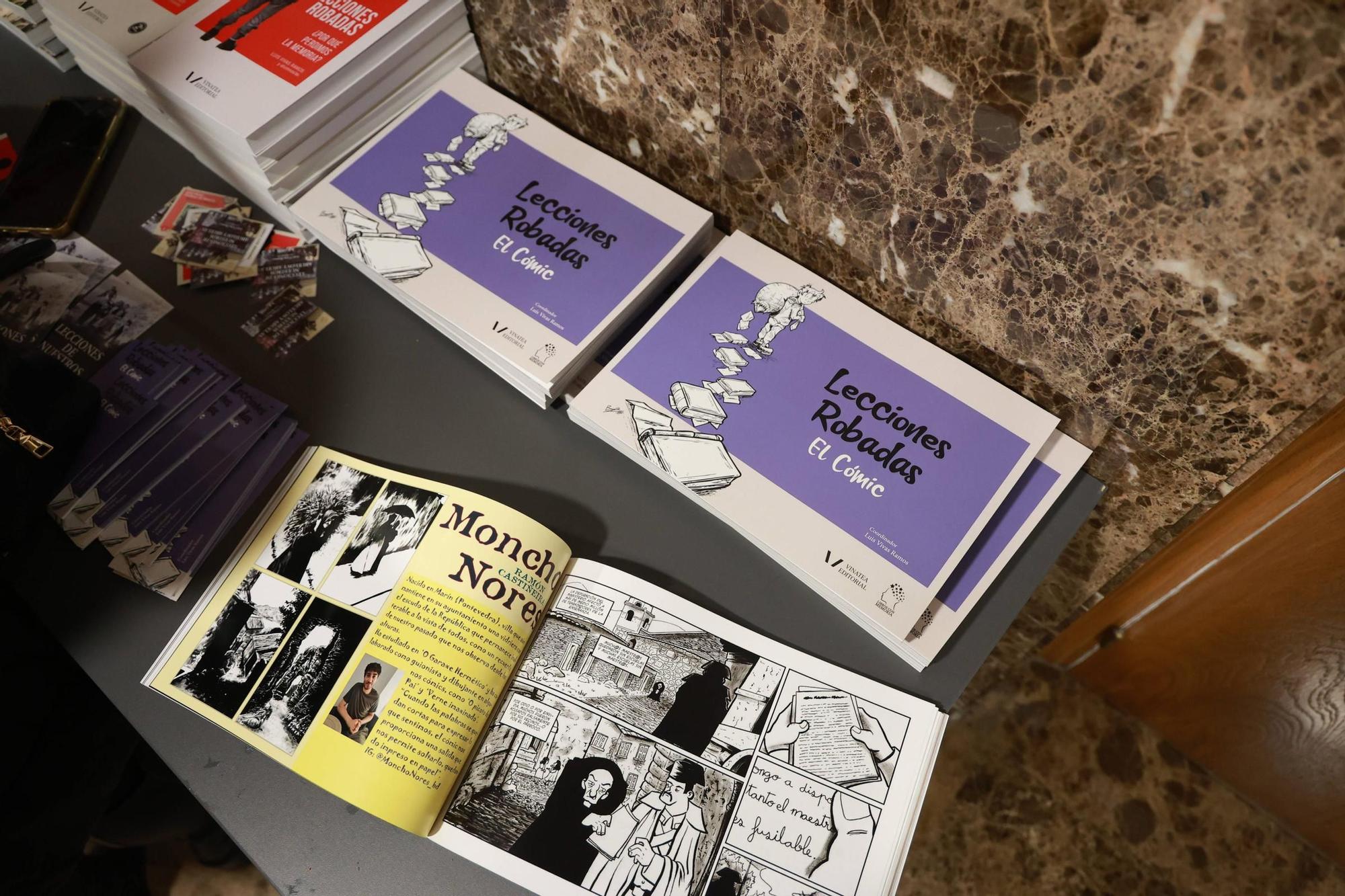 Presentación de ‘Lecciones robadas, el cómic' en Cáceres, que une a ...