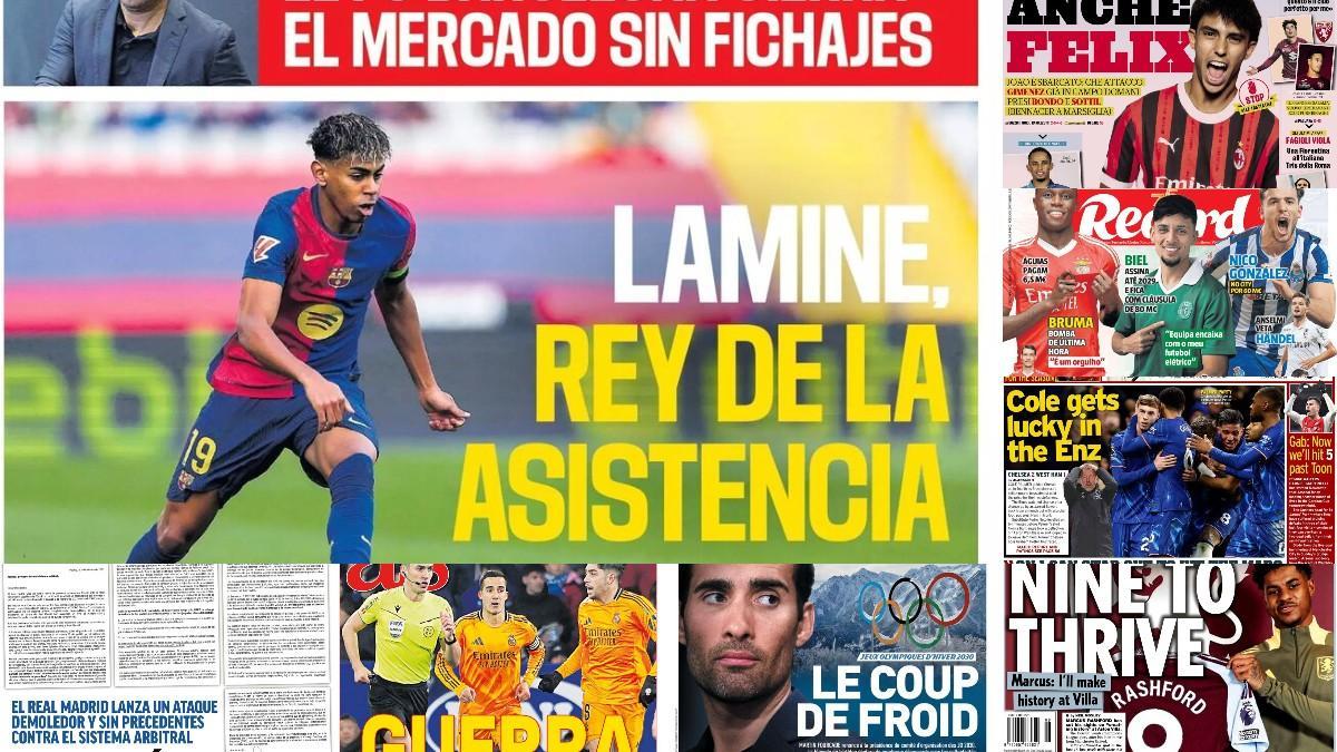 Fotos | Las portadas de los periódicos deportivos de hoy, martes 4 de ...