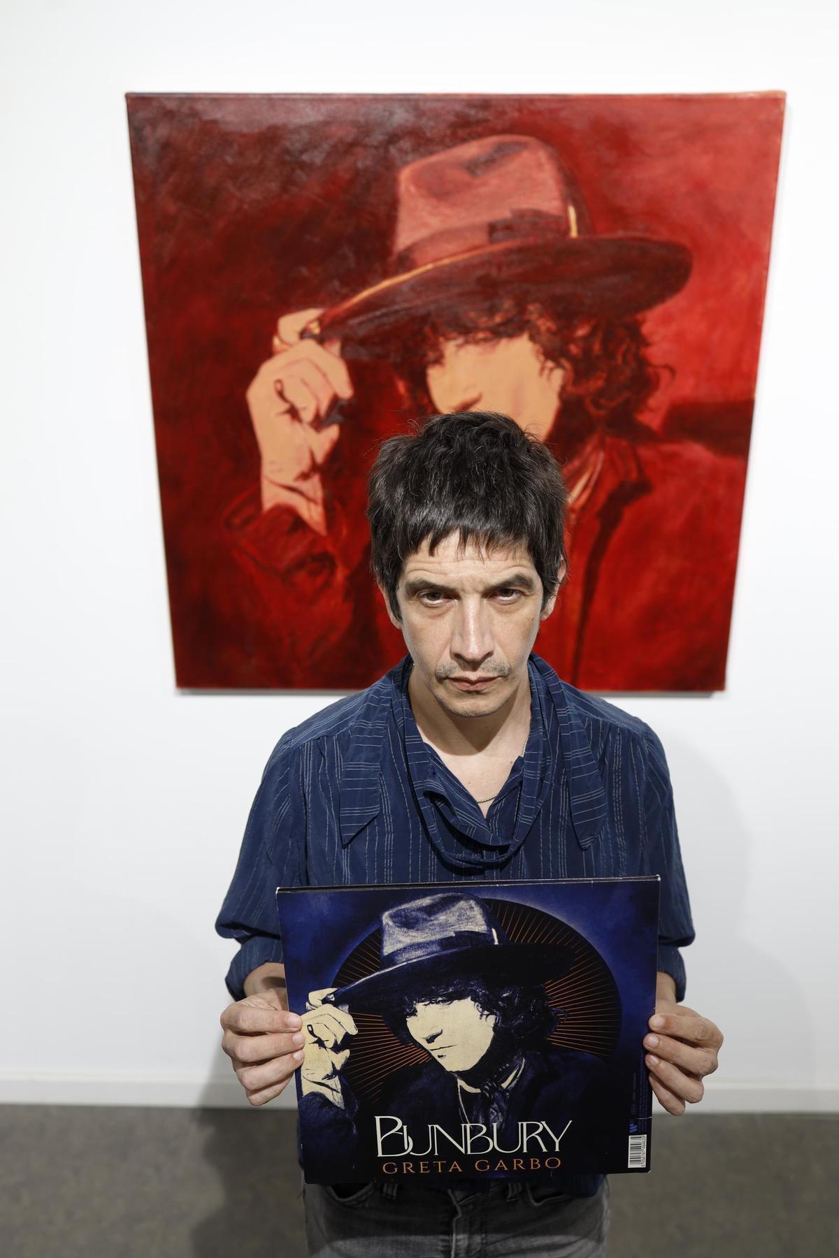 El pintor zaragozano Víctor Pastor se zambulle en el universo de Bunbury