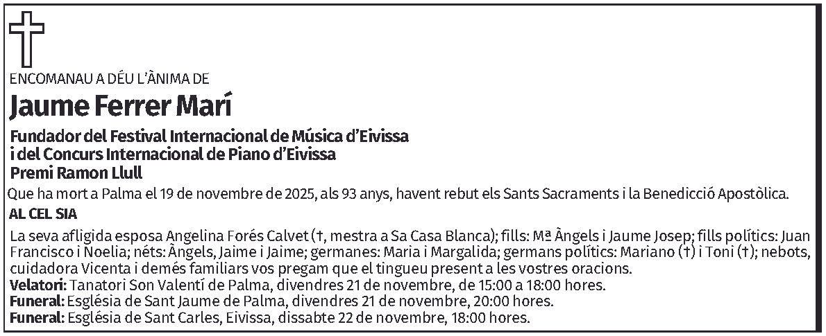 Jaume Ferrer Marí
