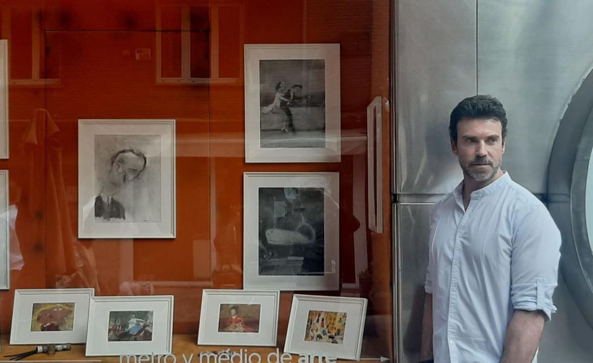 Iván Quesada, el pintor que se esfuerza por "hacerlo mal"
