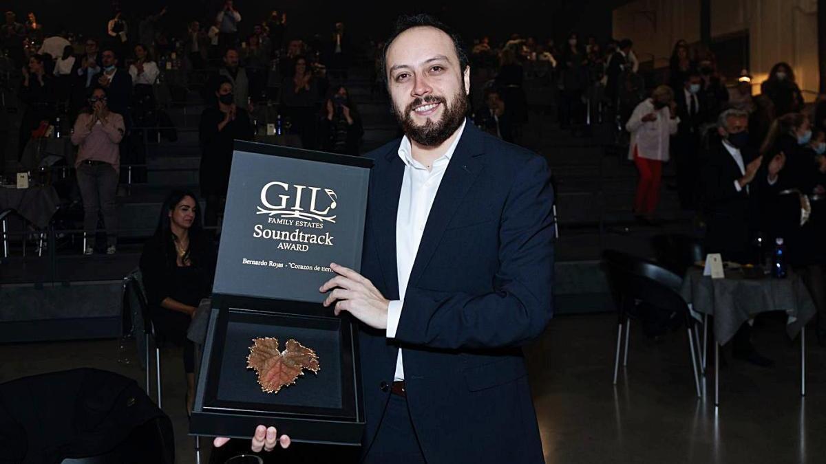 Bernardo Rojas recibe el Gil Soundtrack Award 2020 - La Opinión de Murcia