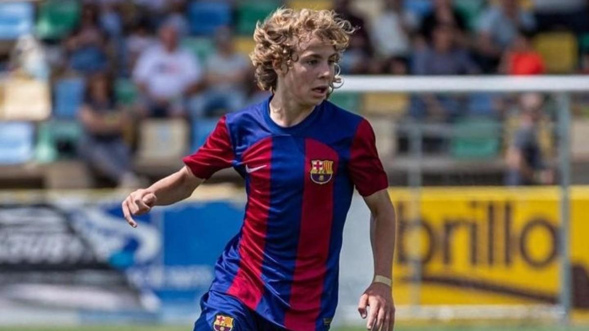 Michal Zuk impresiona en su debut con el Juvenil B