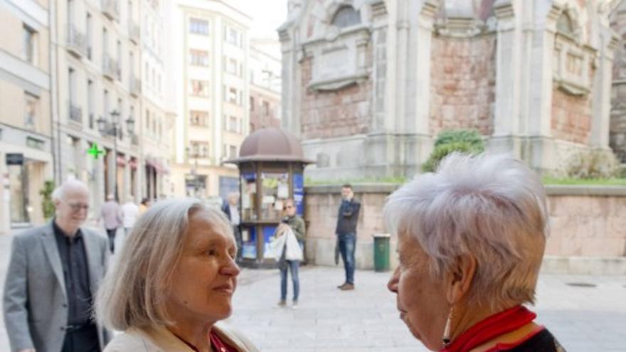 Saskia Sassen y Richard Sennett firman libros en Oviedo - La Nueva España