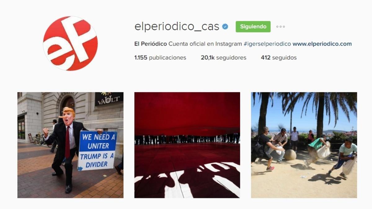 EL PERIÓDICO supera los 20.000 seguidores en Instagram