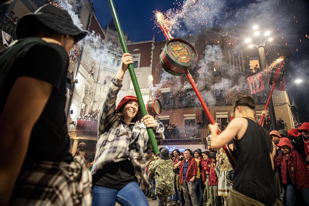 La Patum Completa mostra una de les imatges més espectaculars dels ...