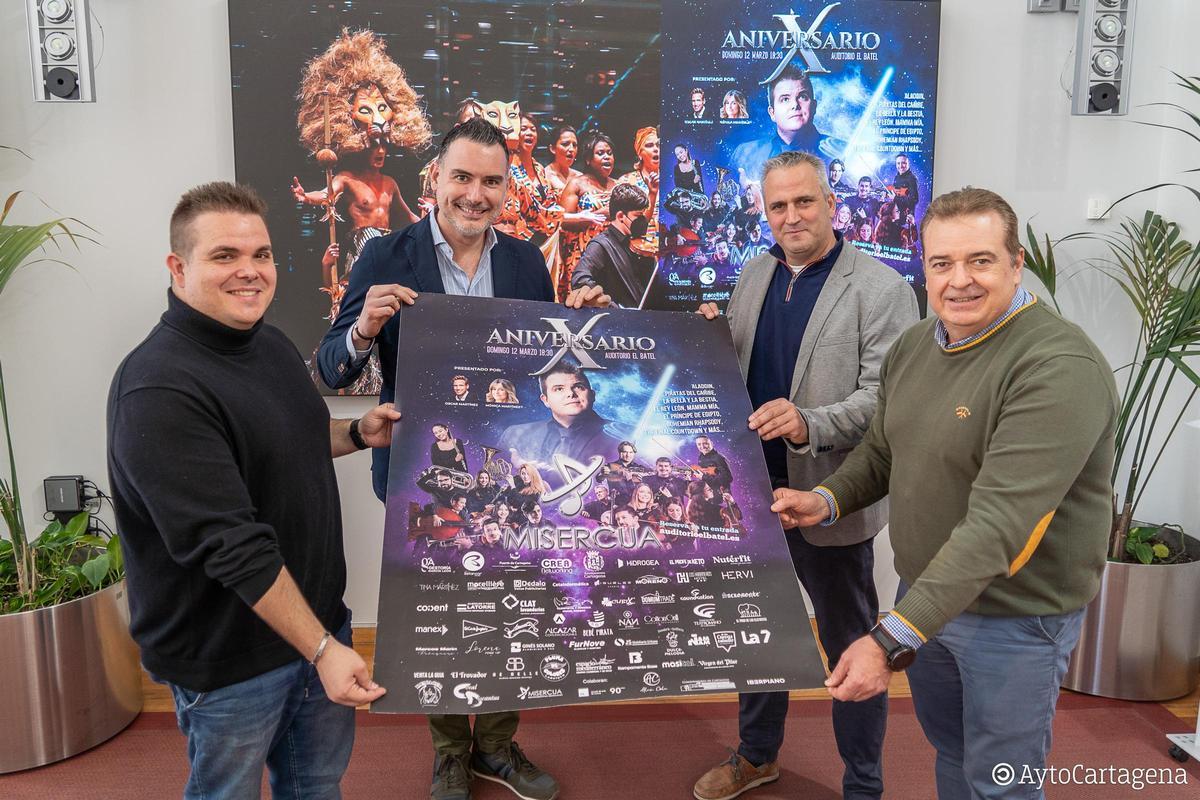 Misercua celebra diez años de música en El Batel con un macroconcierto