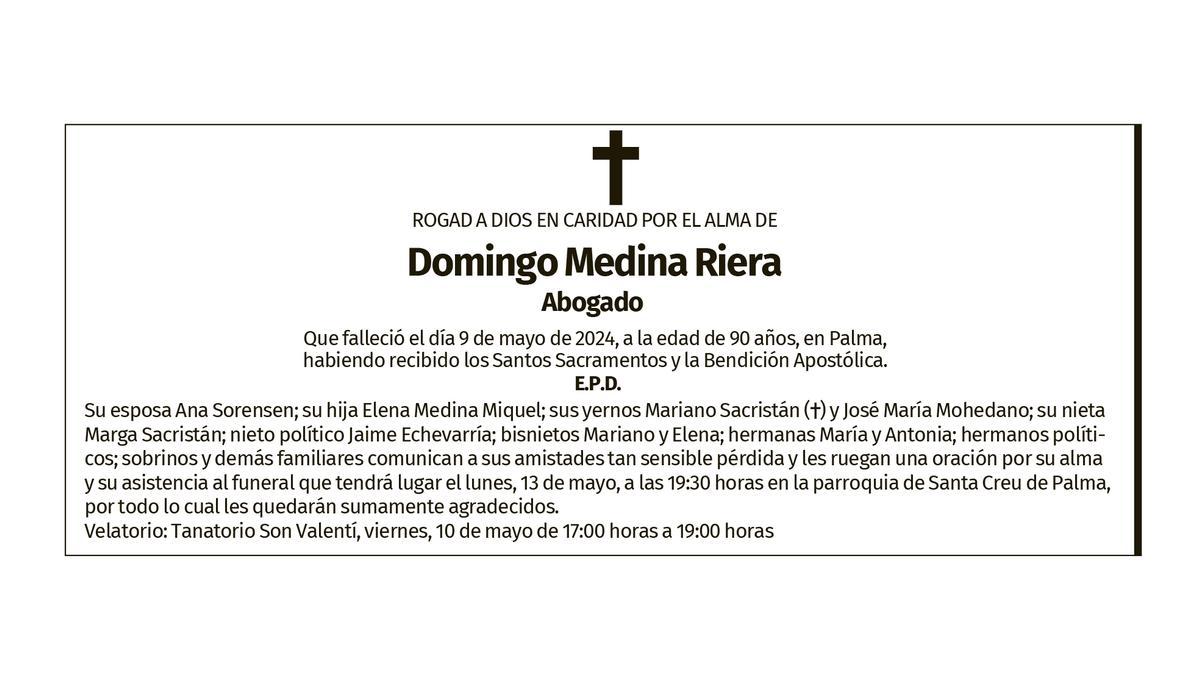 Domingo Medina Riera
