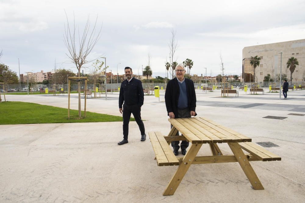 Parque Amelia Chiner, nueva ubicación del rastro de València