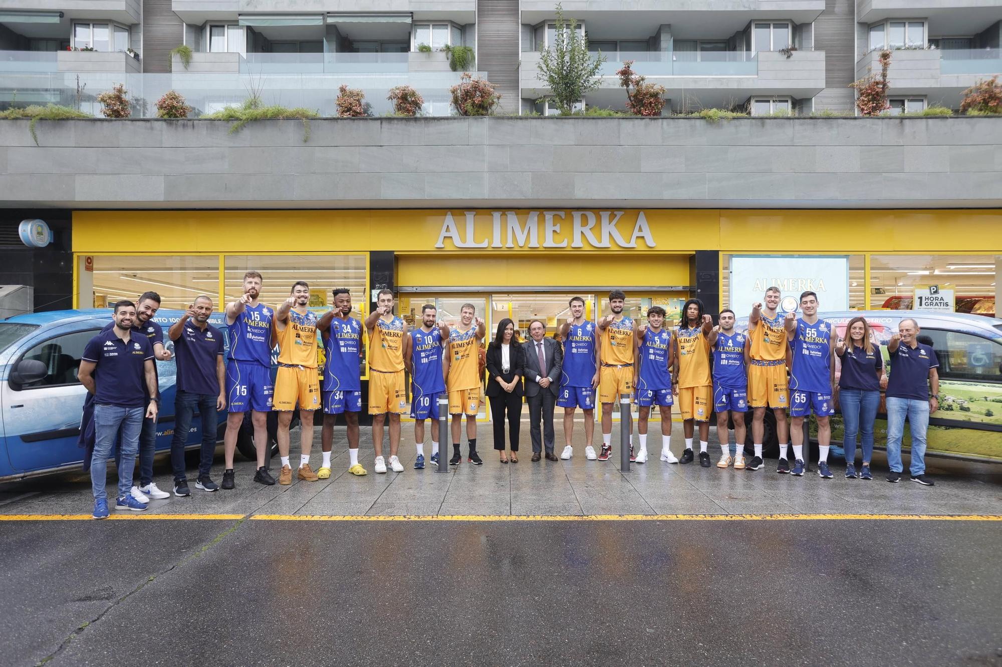 EN IMÁGENES: Así fue la presentación del Alimerka Oviedo Baloncesto
