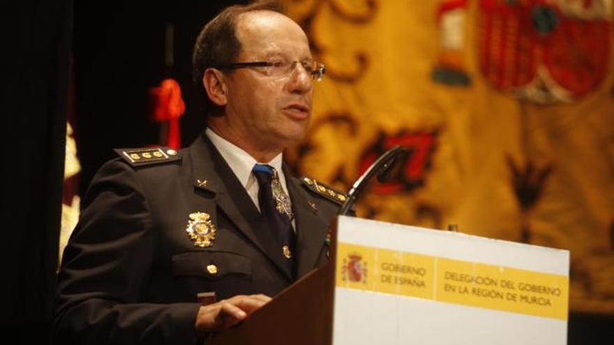 Carlos Llorente, relevado como Jefe Superior de Policía de Murcia