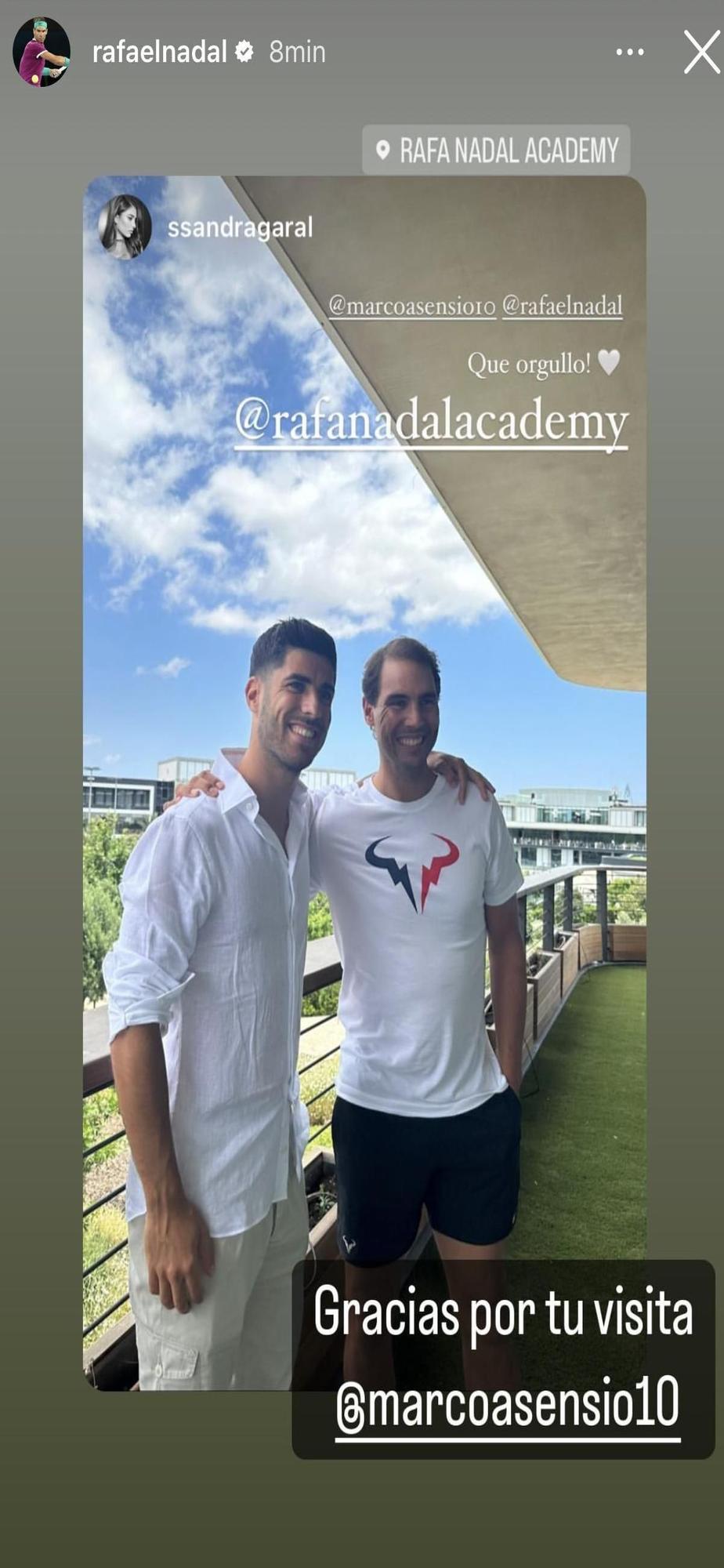 Marco Asensio y Sandra Garal, a cuatro días de su boda en Mallorca ...