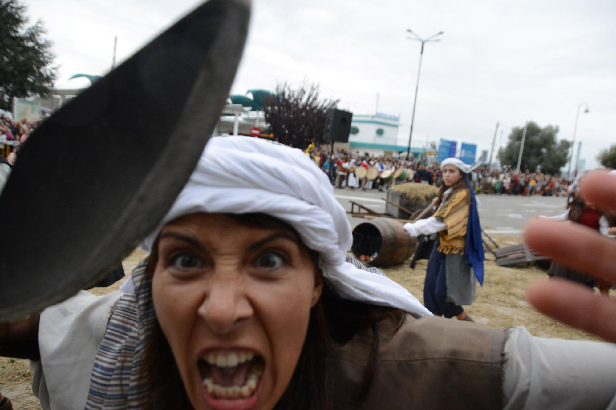 El desembarco turco berberisco en Cangas
