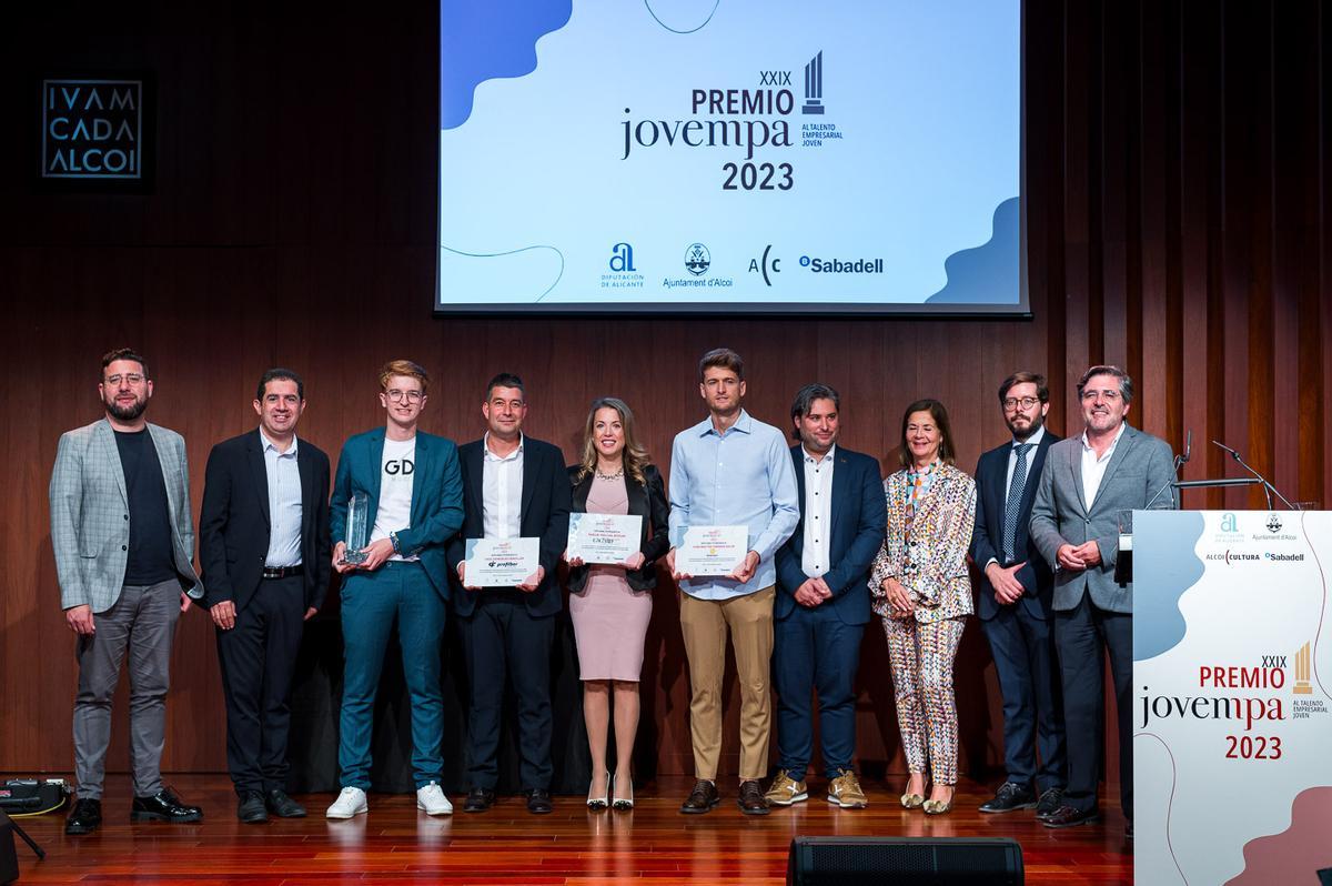 Germán Agulló (GDV Mobility) logra el premio de Jovempa al talento emprearial joven en Alicante