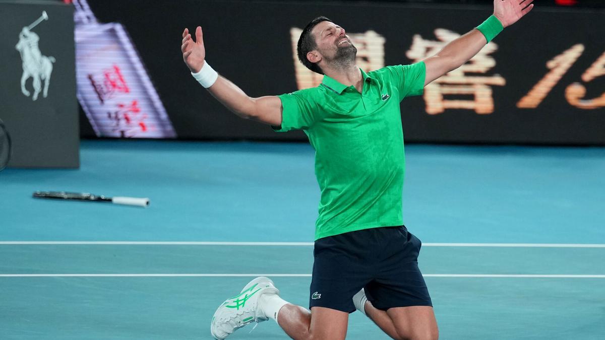 TENIS | Open de Australia: Novak Djokovic - Jannik Sinner, en directo