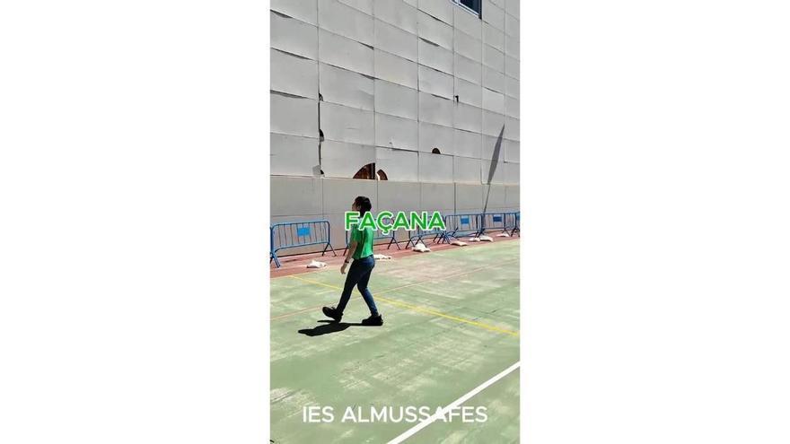 Los institutos de Almussafes y Benifaió se caen a trozos