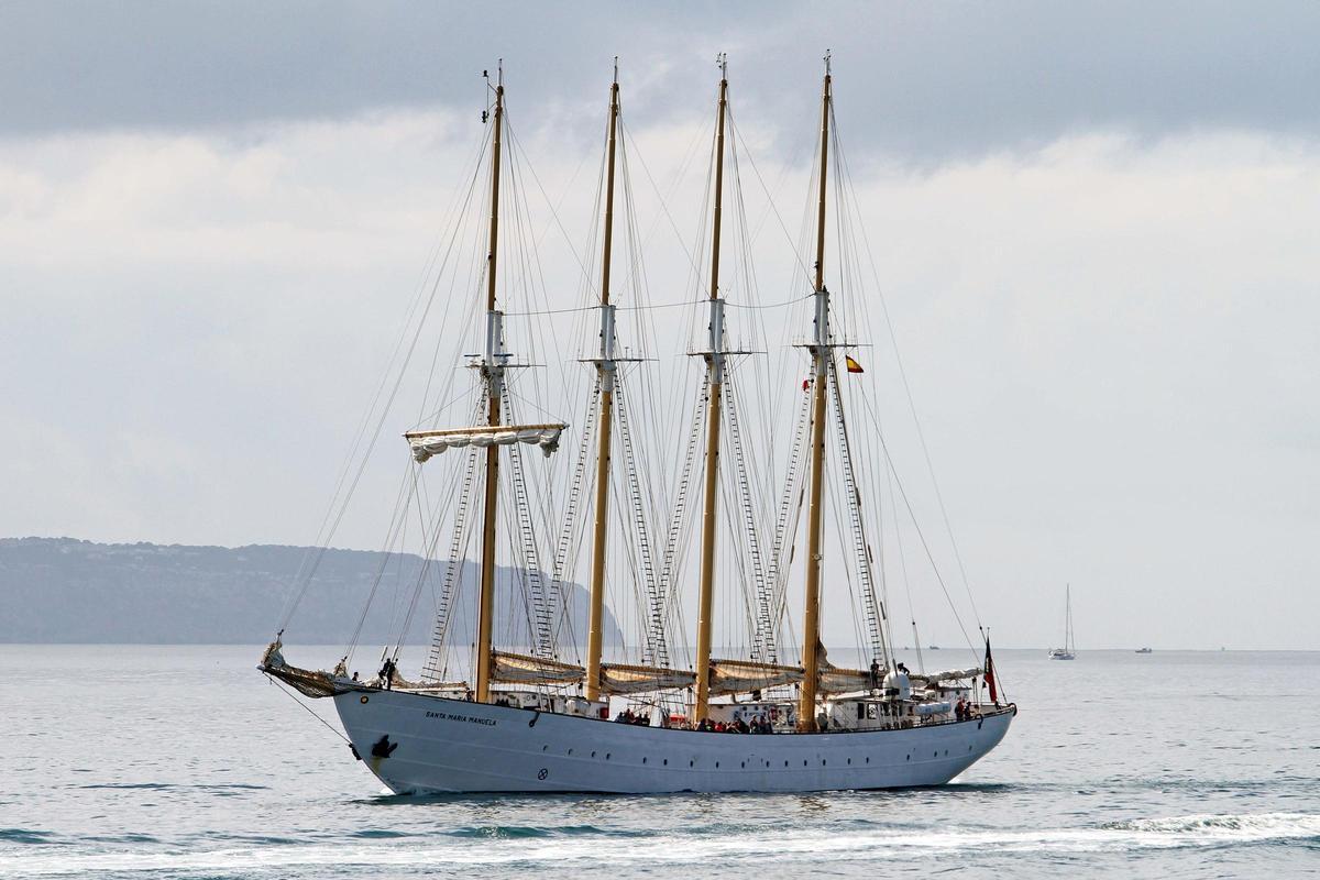 Navegación en Palma: Llega a Palma por primera vez el histórico velero ...