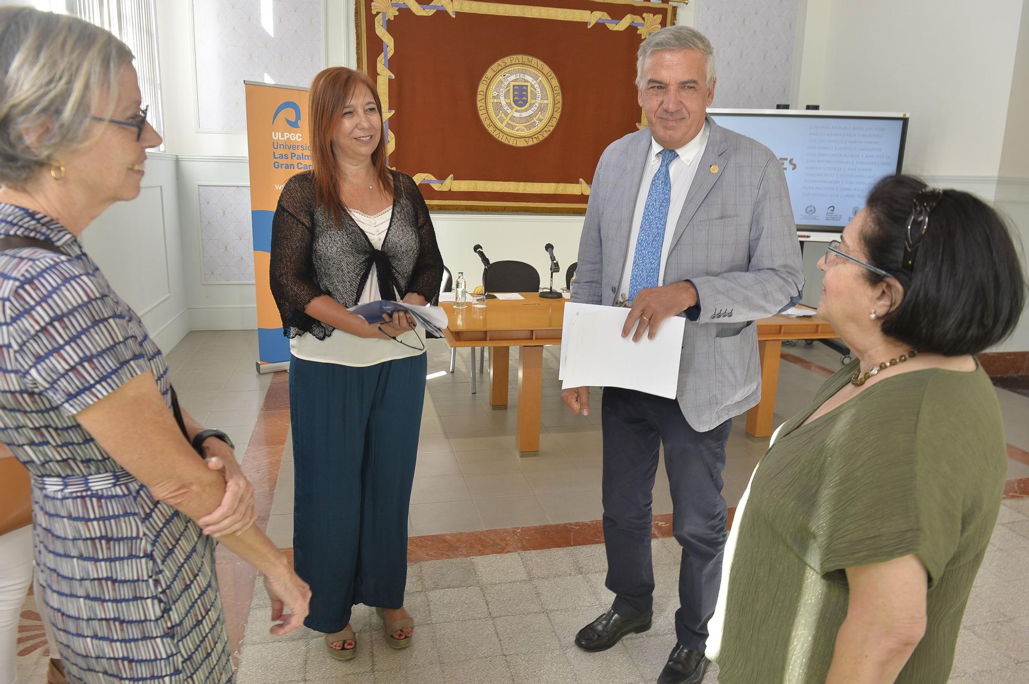 Exposición 'Inter Secciones' en el Rectorado de la ULPGC