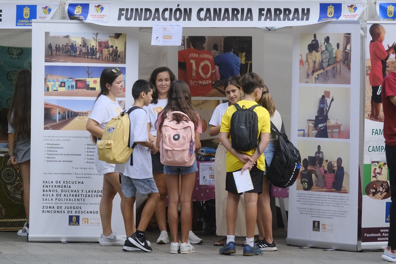 FOTOS: Feria de la Solidaridad, en el parque San Telmo de Las Palmas de Gran Canaria