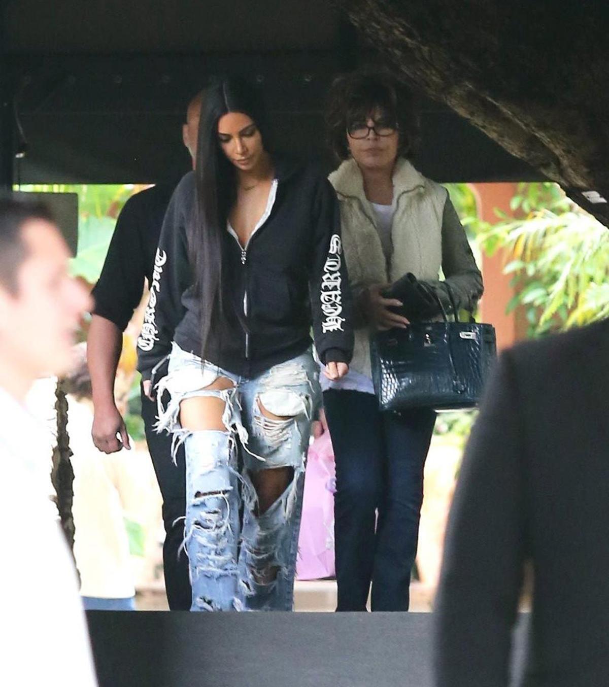 Vuelta a la normalidad: Kim Kardashian ya sale de casa y hace vida ...