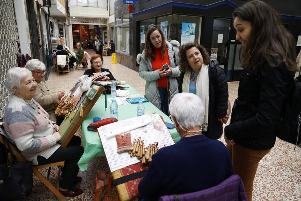 En las Galerías da Oliva se vuelve a palillar