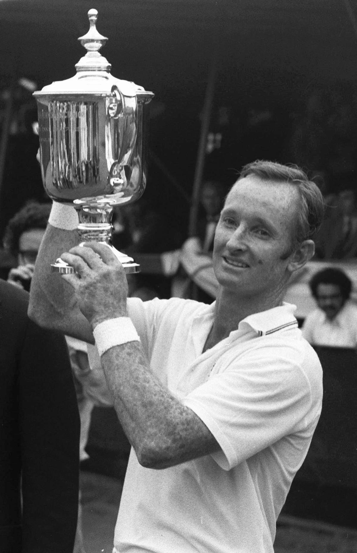 ¿Quién es Rod Laver? El tenista de leyenda que ganó dos veces el Grand ...