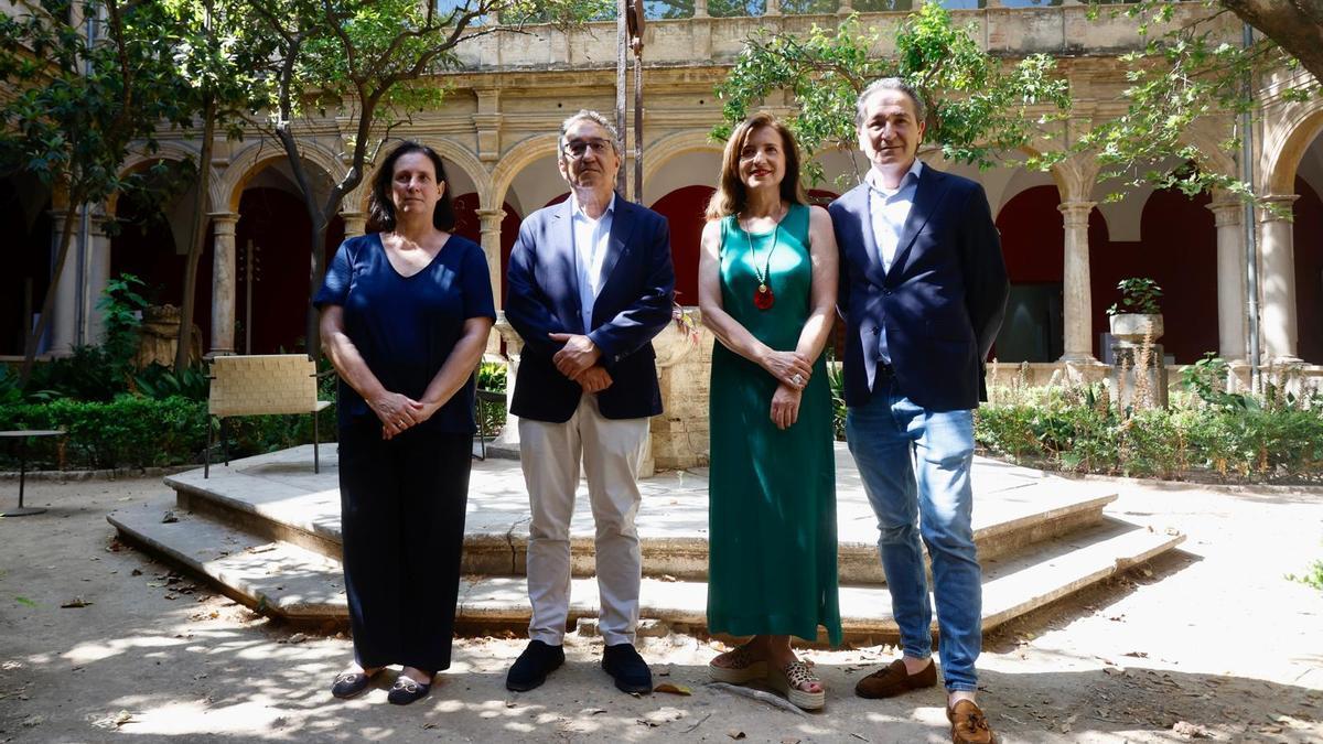 Obras en el Centre del Carme: la cafetería y la entrada por el claustro ...