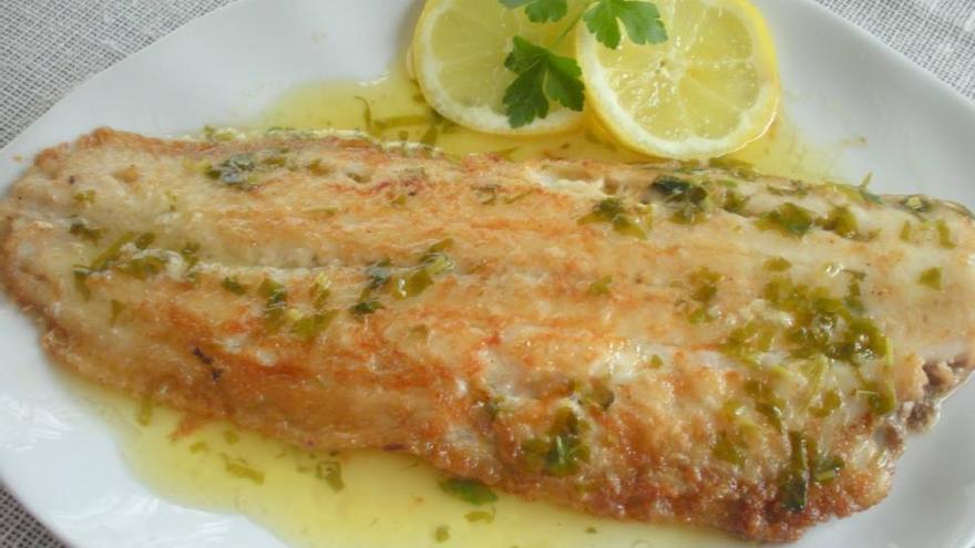 Filetes de lenguado al limón