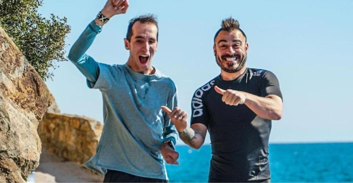 Álex Roca, con un 76% de discapacidad, acaba el Maratón de Barcelona