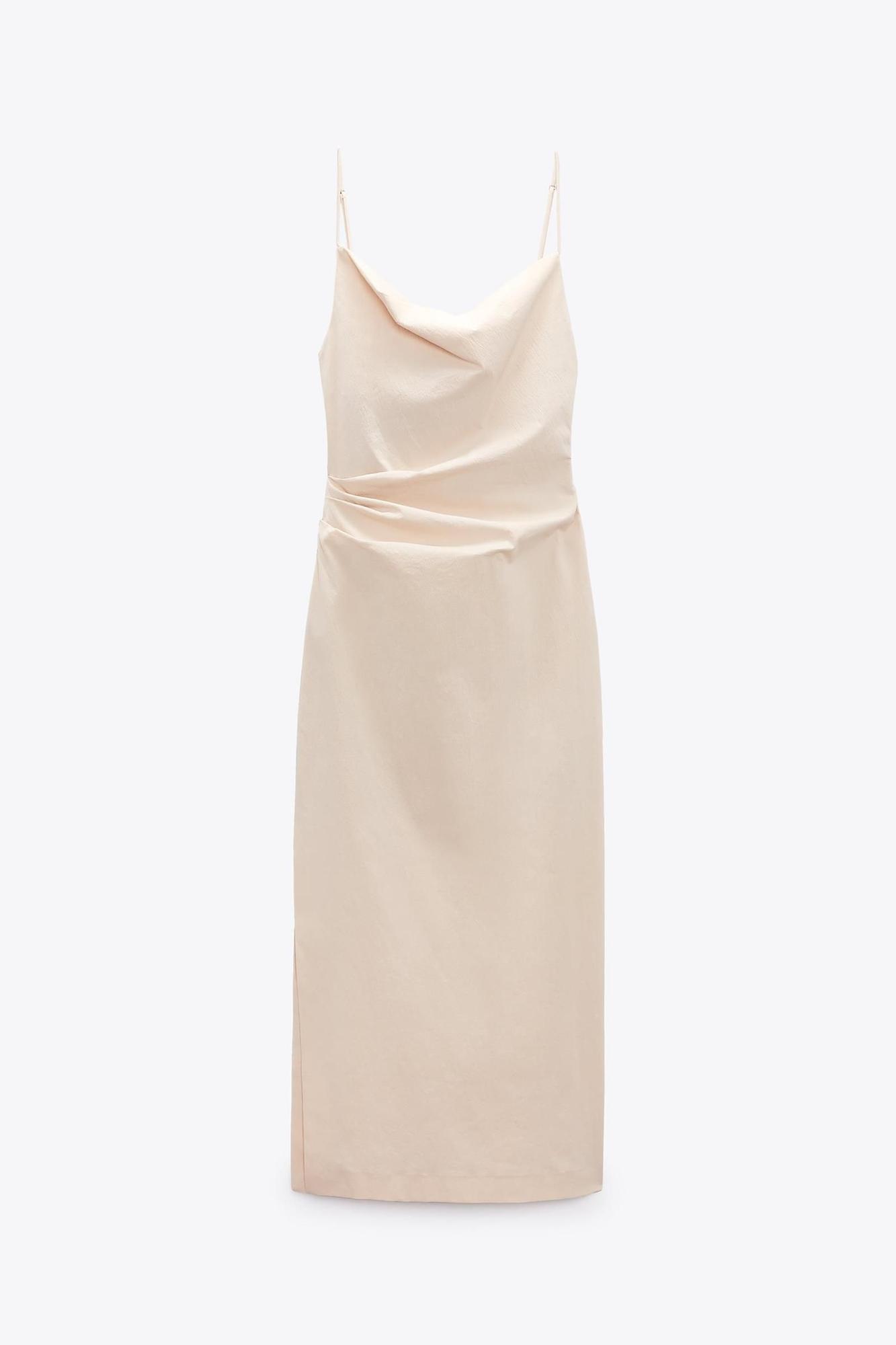 VESTIDOS ZARA | Los vestidos en color beige (que combinan con todo) más ...