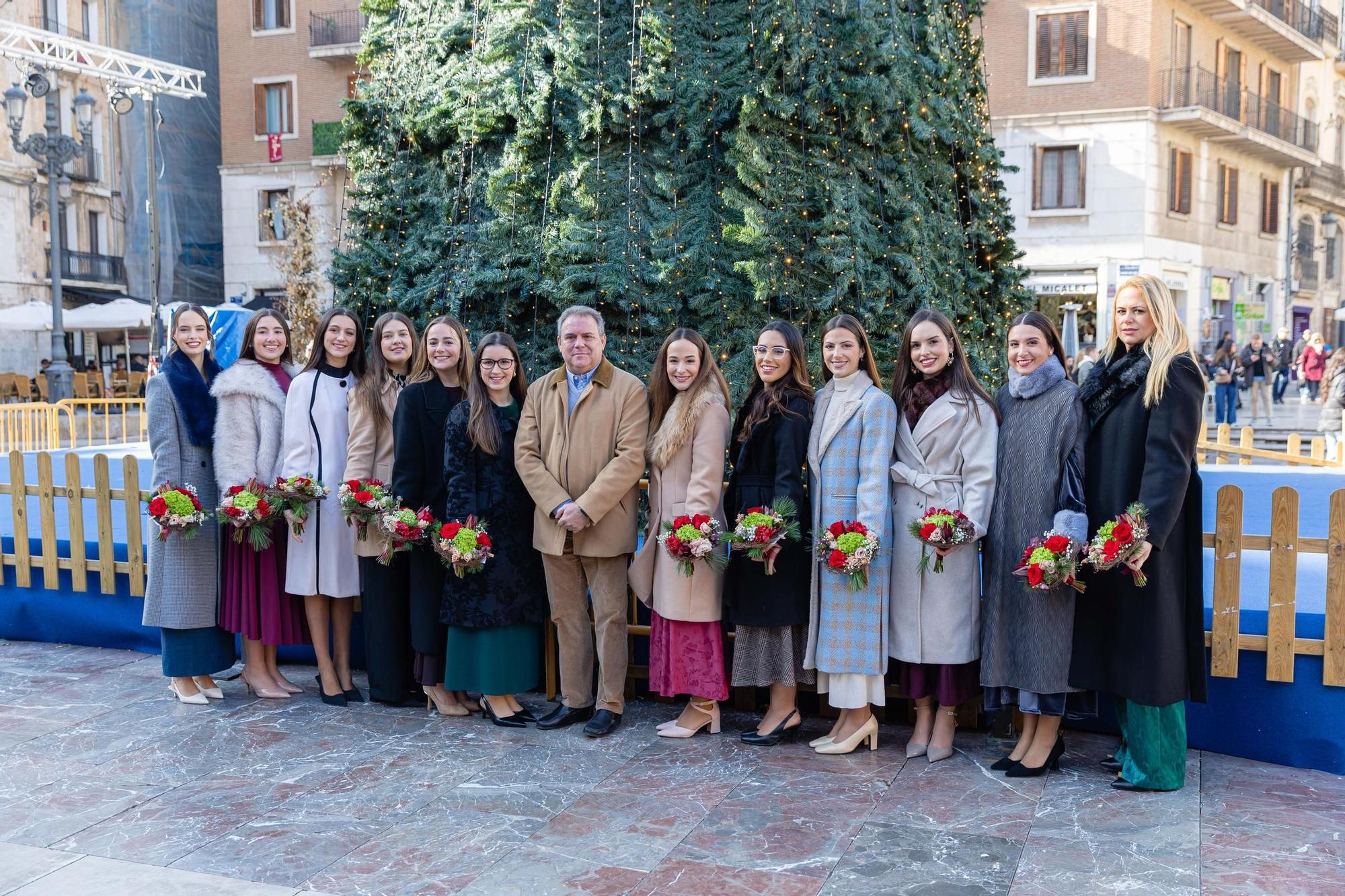 Ofrenda de las Fallas de Primera A el 1 de enero de 2026