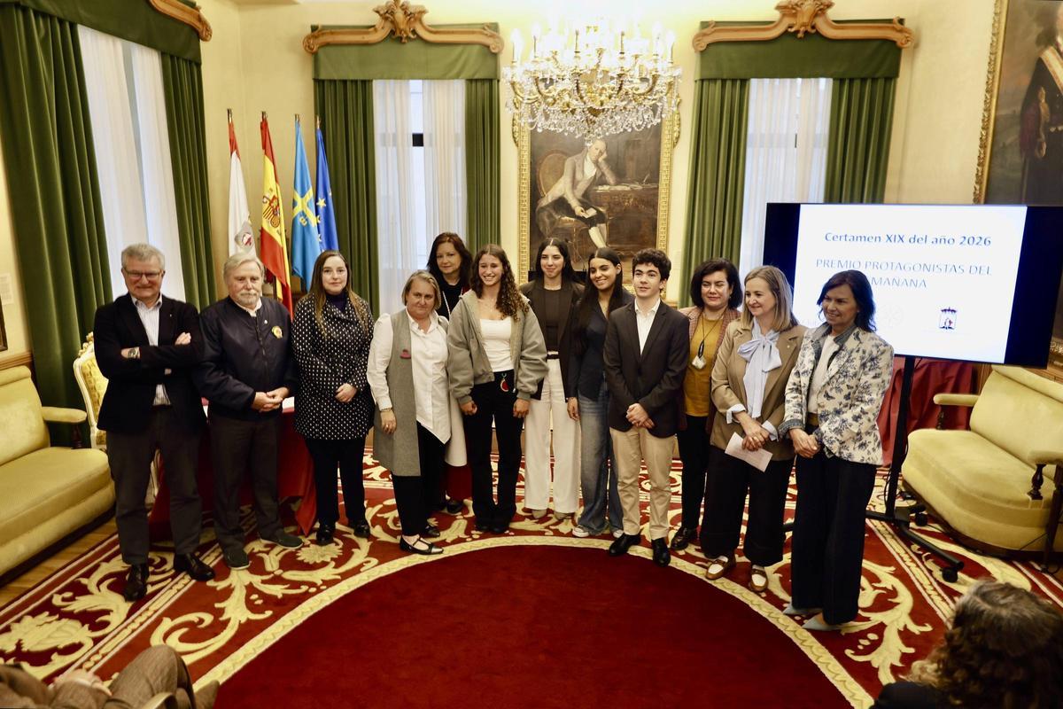 Los rotarios de Gijón premian la calidad humana de Sara González, una ...