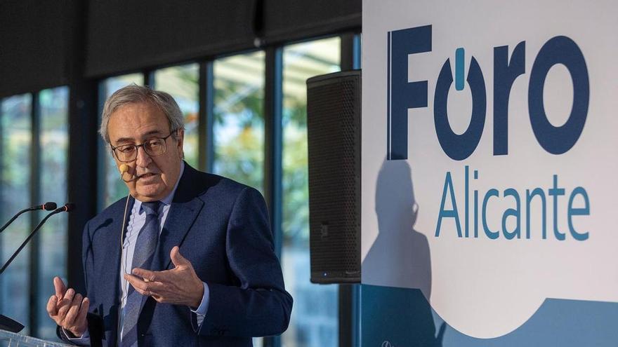 Francisco Pérez, director del IVIE, en el Foro Alicante