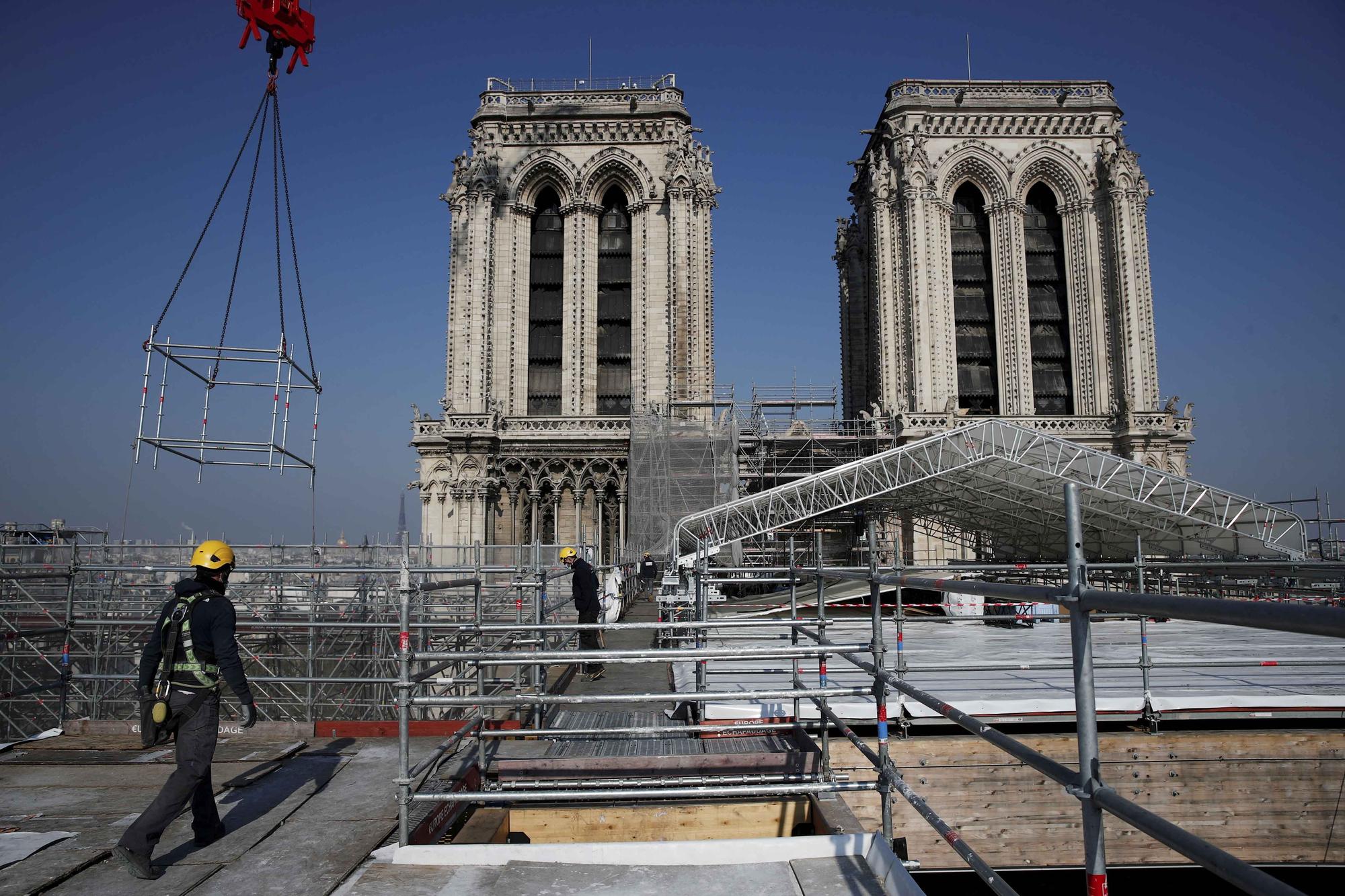 Descubre la reconstrucción de Notre Dame en Paris