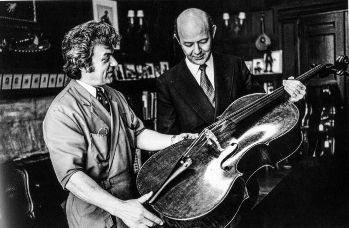 La fructífera vida musical de Carlos Prieto y "Miss Cello"