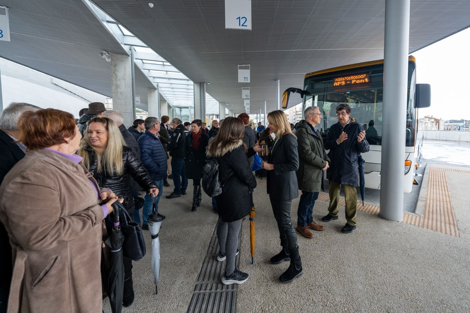 Vigo estrena la nueva estación de buses en Urzáiz