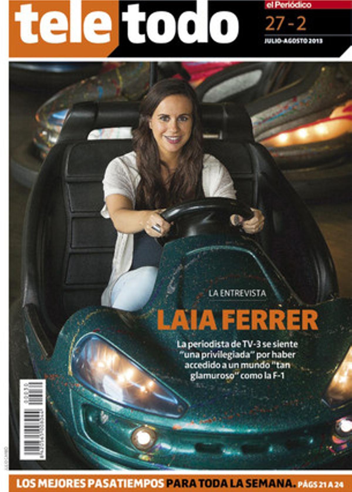 Laia Ferrer, el rostro femenino de la F-1 en TV-3