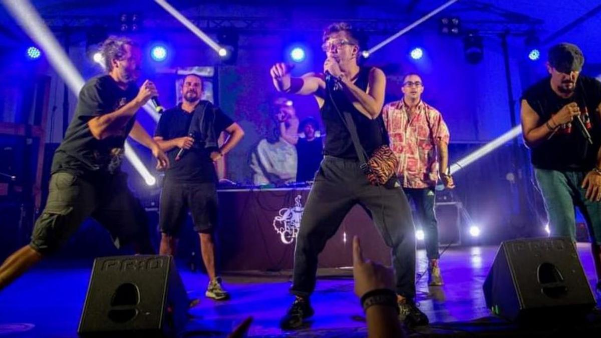 Dios Ke Te Crew y Boyanka actúan en la Festa do Champiñón de Ordes