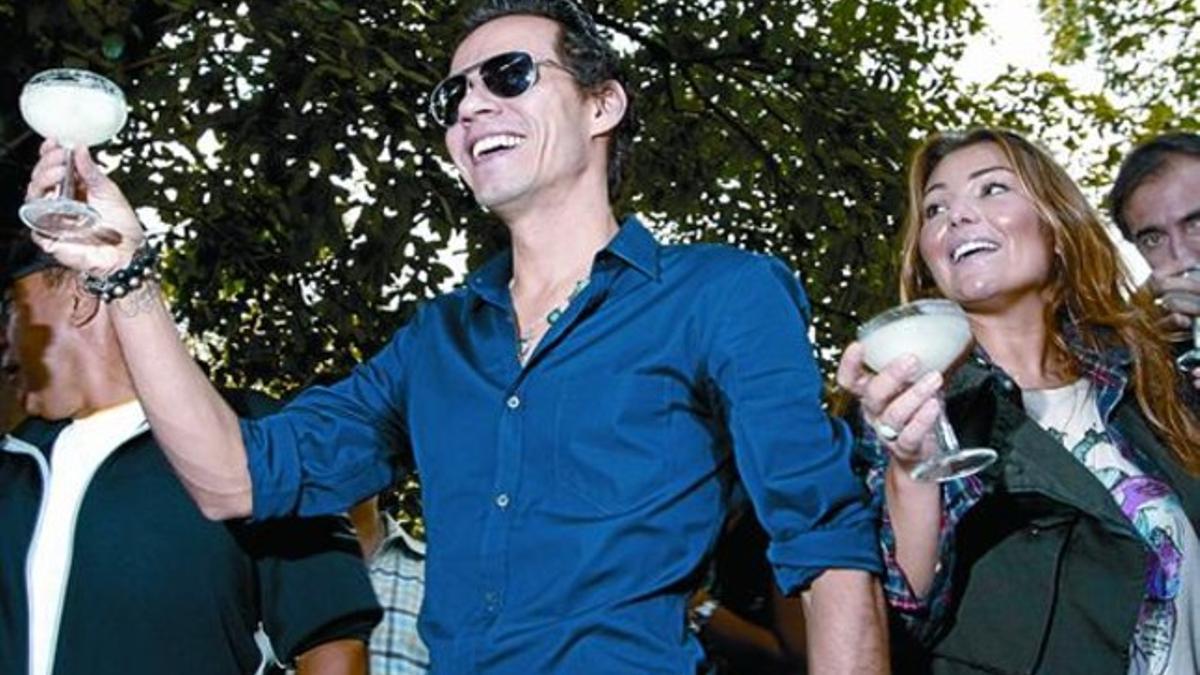 Un tequila para Anthony y Montero
