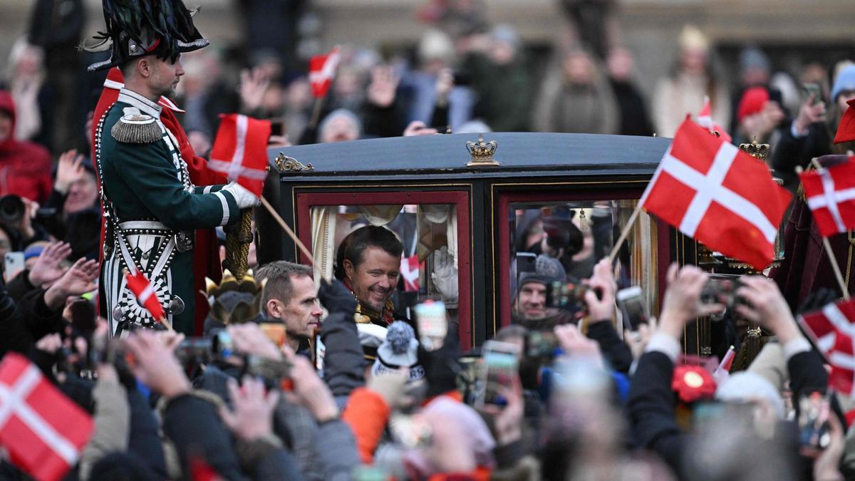 Federico ya es el nuevo rey de Dinamarca | FOTOS