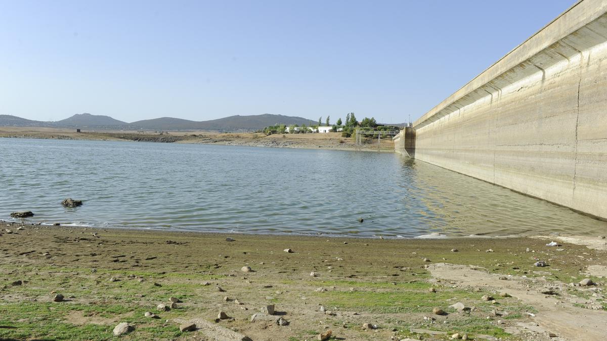 El embalse de Guadiloba roza el 60% de su capacidad