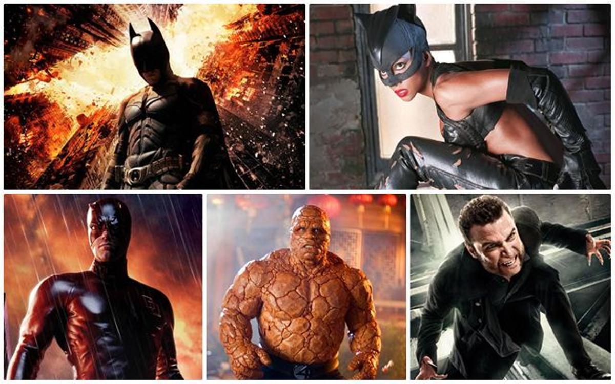 Los 10 trajes de superhéroes más ridículos de la historia del cine