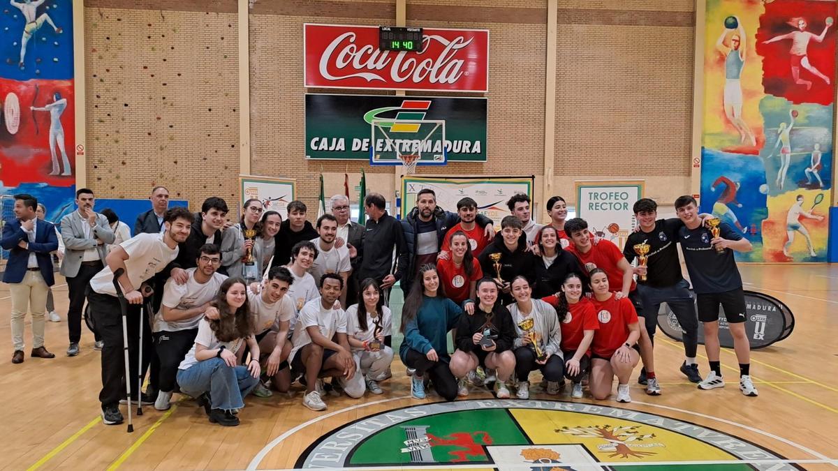 Así se han desarrollado las finales del Trofeo Rector de la UEx